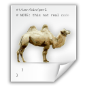 perl, Camel icon