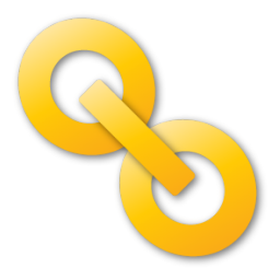 hyperlink, yellow icon