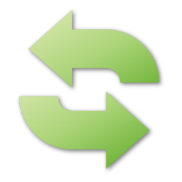green, refresh icon