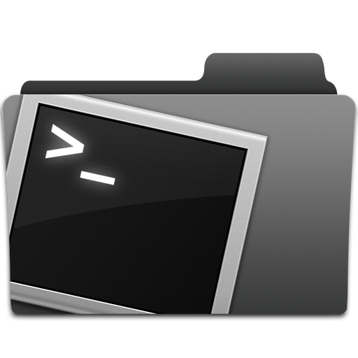 Dos, terminal, Command line icon
