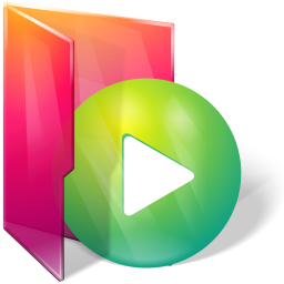 Aurora, play, Folder icon