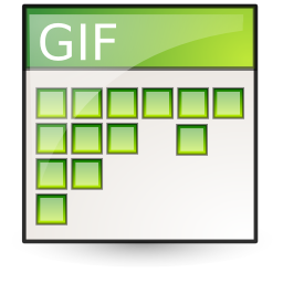 Gif, image icon