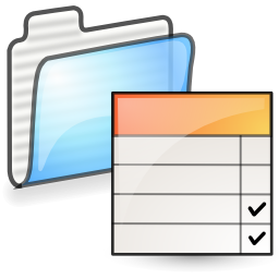 Folder, properties icon