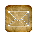 square, mail icon