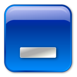 Box, Blue icon