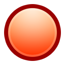 red, Ball icon