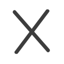 cross, lines icon