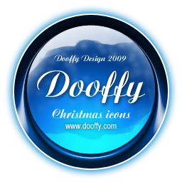 dooffy design, christmas icon
