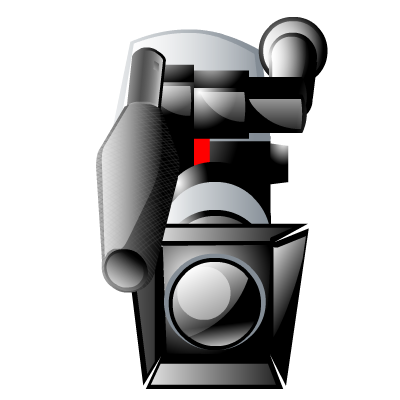 Camera Clipart Black And White No Background