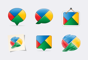 Google Buzz icons