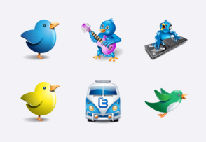 Massive Twitter icon set
