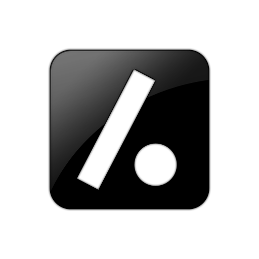 099359, square, Slash, Dot, Logo icon