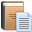 document, Library icon