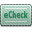 echeck, Check card icon