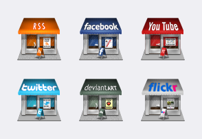 Social store Icon