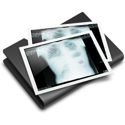 X-ray, Folder, thorax icon