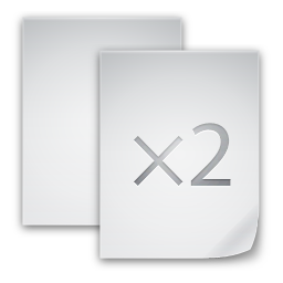 Copy, File icon