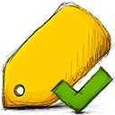 Accept, tag icon