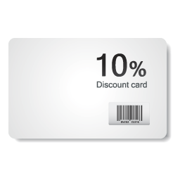Discount card icon