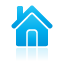 Home, Blue icon