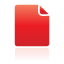 red, document icon