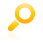 yellow, search icon