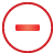 red, remove, Basic, button icon