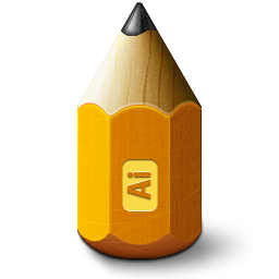 adobe, illustrator, 48, pencil, 1281white0 icon