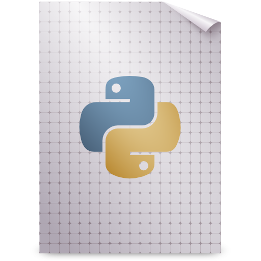 Python, bytecode icon