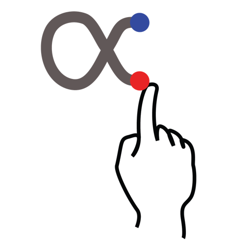 stroke, Alpha, Gestureworks, greek icon