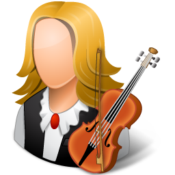Female, Musician icon