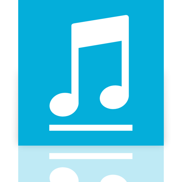 Mirror, music, Library icon