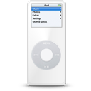 ipod, nano, White icon