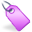 purple, tag icon