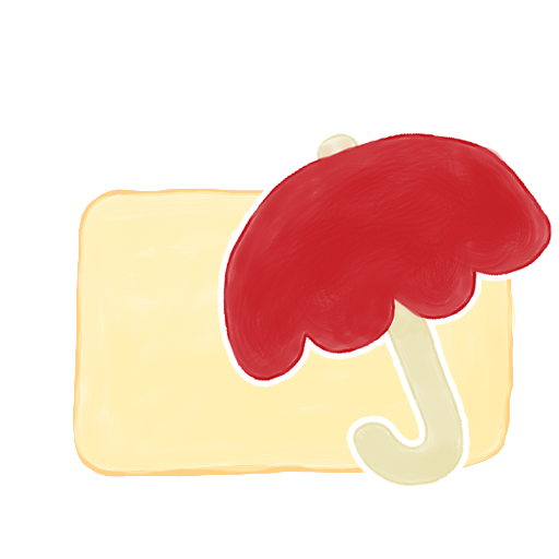 vanilla, Folder, Umbrella, Ak icon