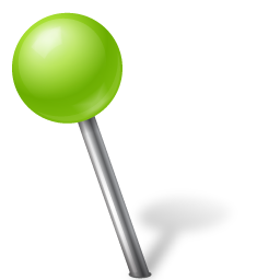 Ball, chartreuse, mapmarker, Left icon
