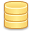 Database, yellow icon
