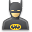 user, Batman icon