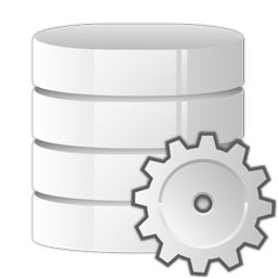 Database, settings icon