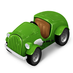 green, Car icon