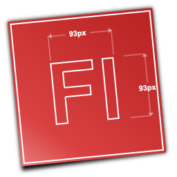 adobe, Flash icon