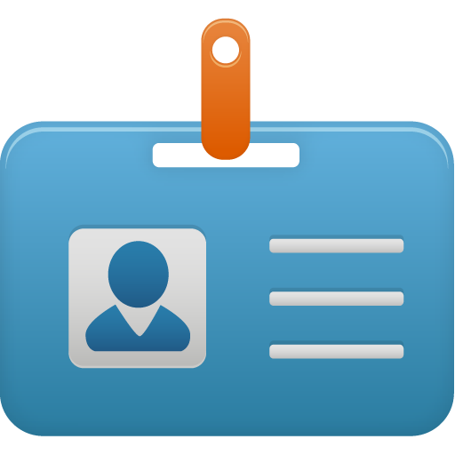 student, identification, Id icon