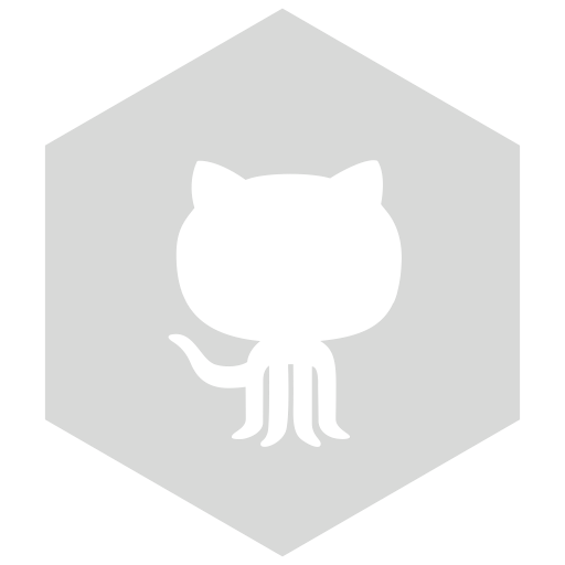 six, gray, Github icon