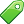 green, tag icon