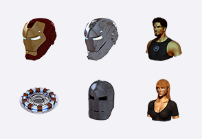 Iron Man Icons