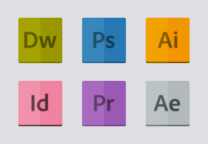 Adobe Flat Icons