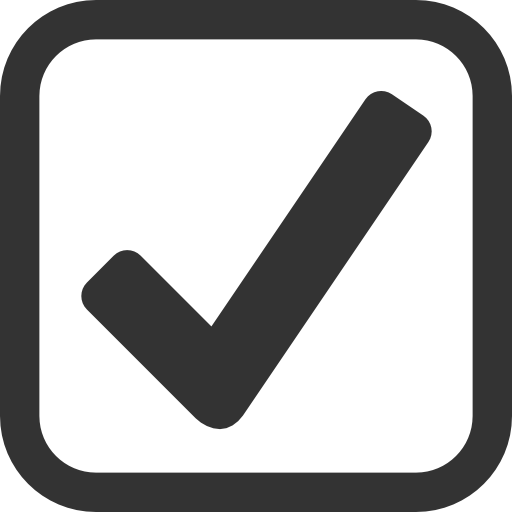Checkbox, Checked icon