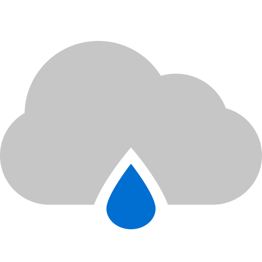 raindrop, Cloud icon
