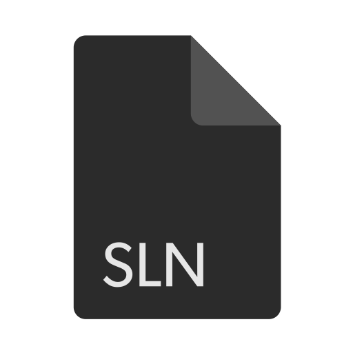 sln, Extension, Format, File icon