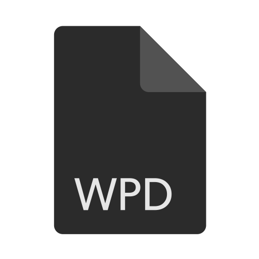 Extension, Wpd, File, Format icon